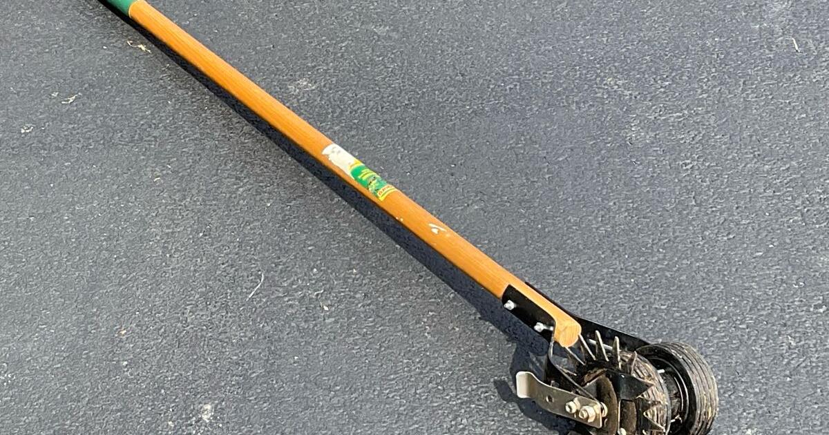 Hardwood Handle Dual Wheel Rotary Edger for $25 in Lansdale, PA | For ...