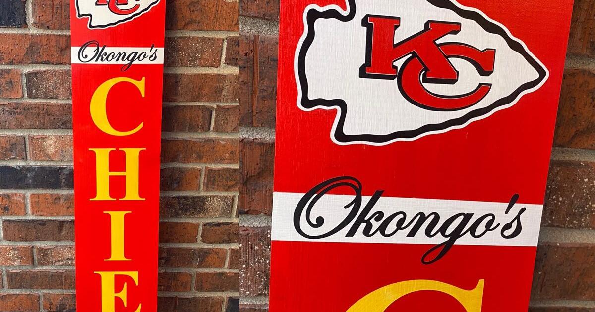 Chiefs Porch Signs With Last Name for $25 in Olathe, KS | For Sale ...
