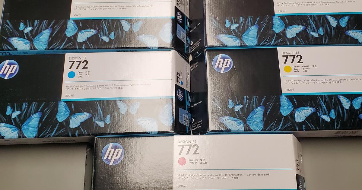 HP 772 Designjet Ink for Free in Falmouth, MA | For Sale & Free — Nextdoor