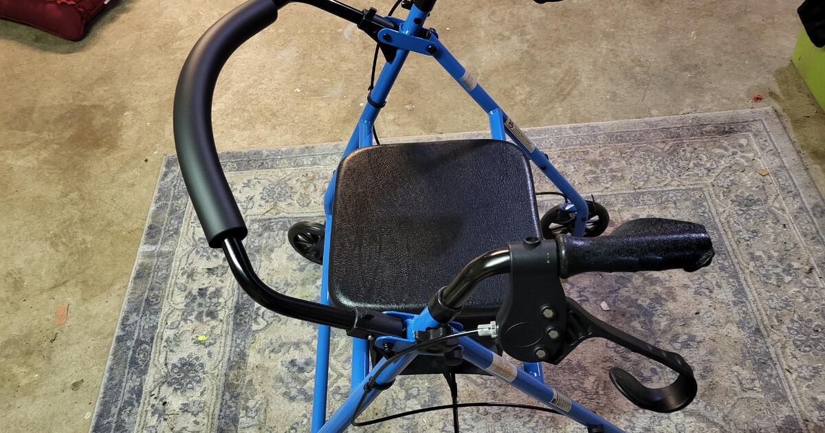 Blue Walker with Seat for $40 in Wisconsin Rapids, WI | For Sale & Free ...