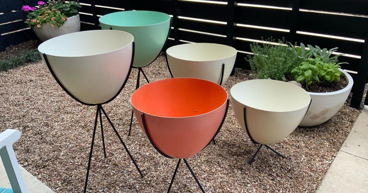Mid Century Style Bullet Planters for $12345 in Austin, TX | For Sale ...