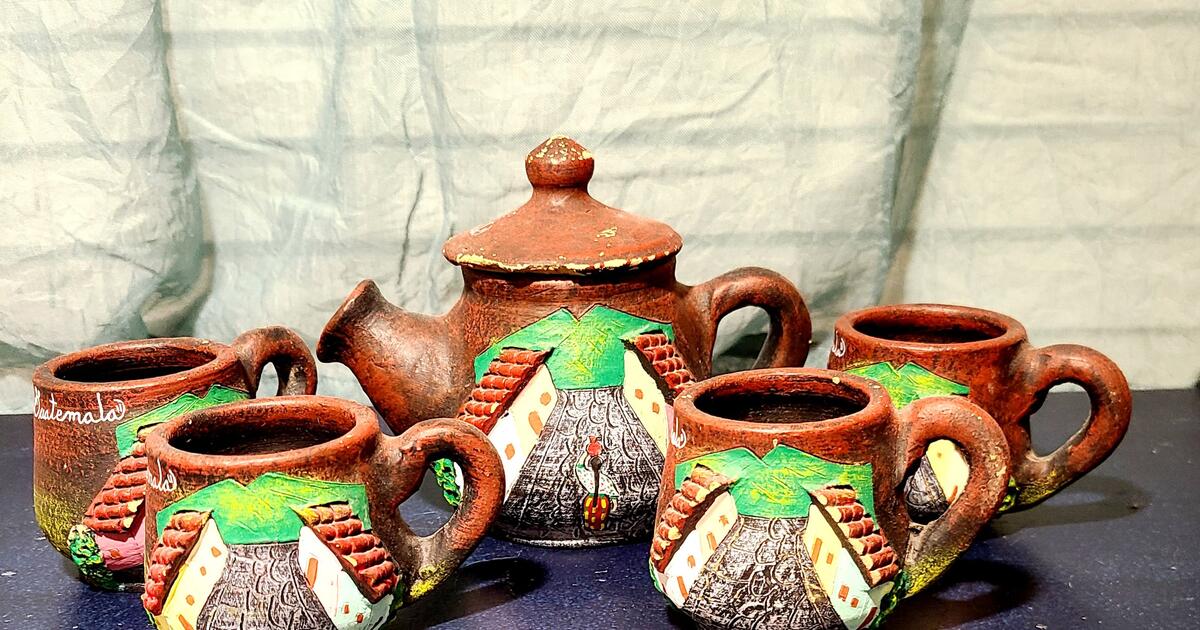 Vintage Guatemala Clay Tea Seat, Hand Made for $15 in San Antonio, TX ...