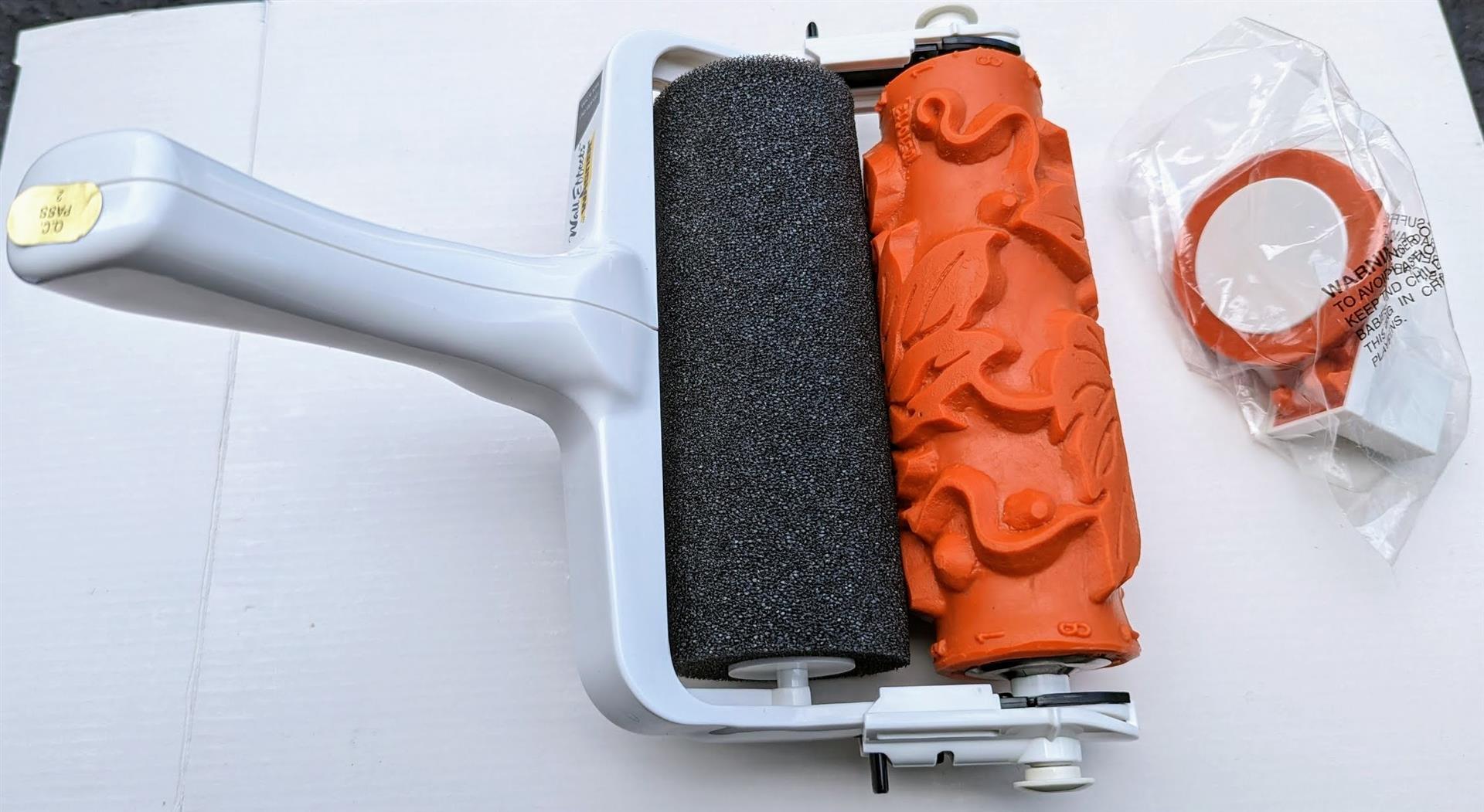 NIB Wagner Pattern Magic Wall Effects Leaf Textured Paint Roller ...