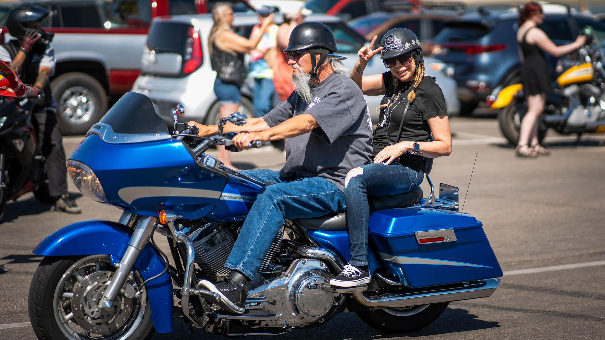 The 2025 Mayhem Motorcycle Rally kicked off this morning from Community ...