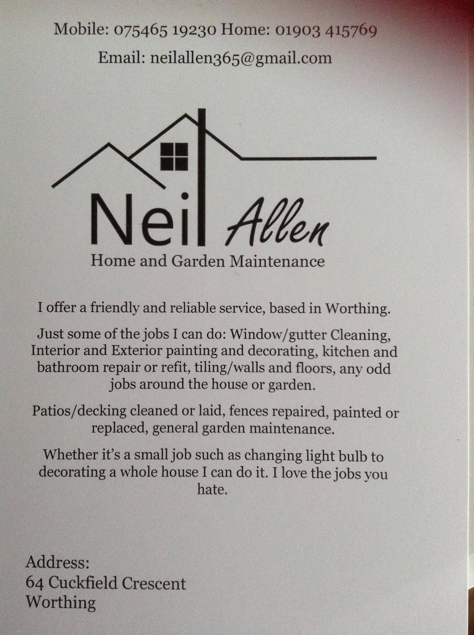Neil Allen - Worthing - Nextdoor